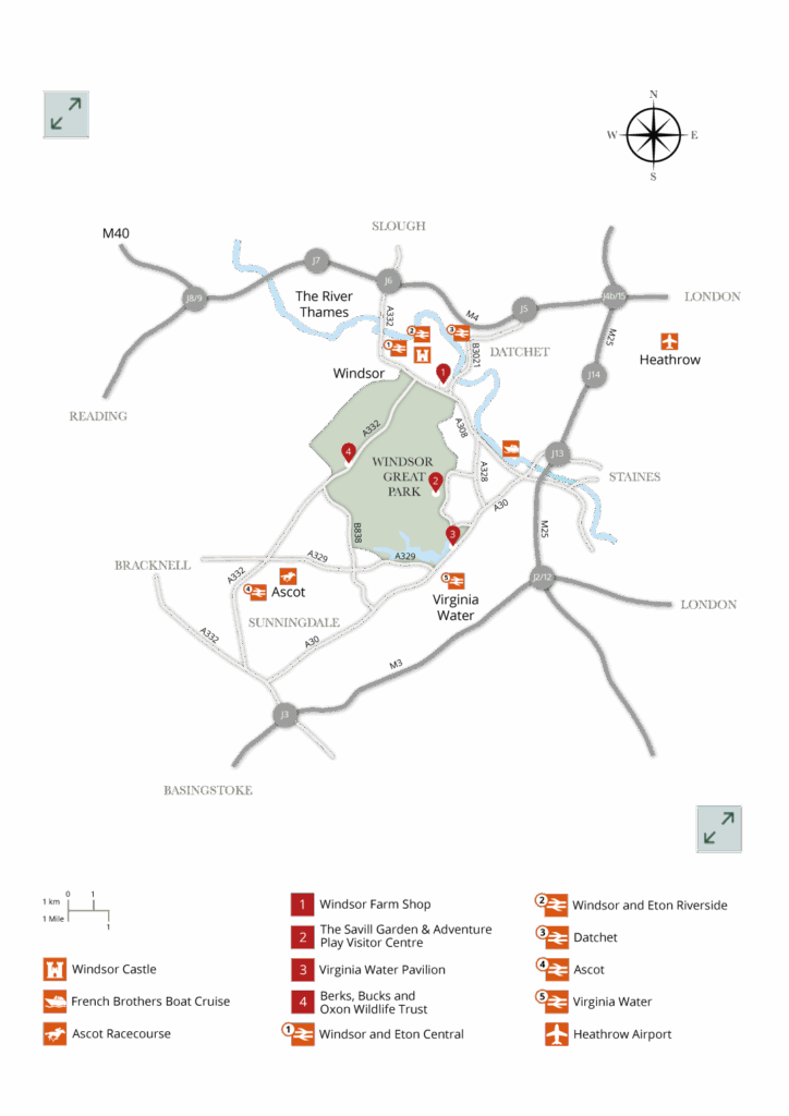 How to find us - Windsor Great Park